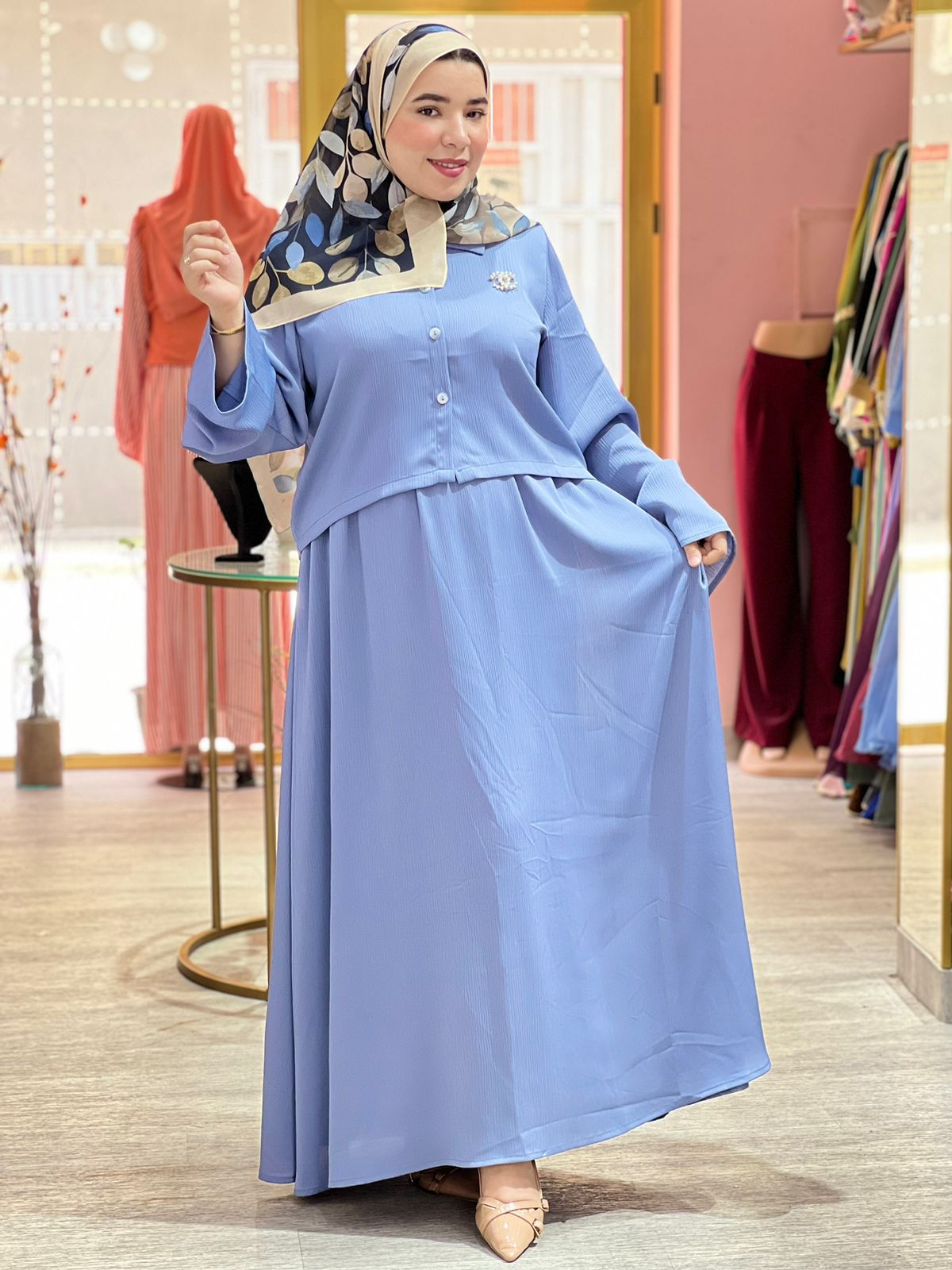 Robe ARWA FASHION longue pour femme